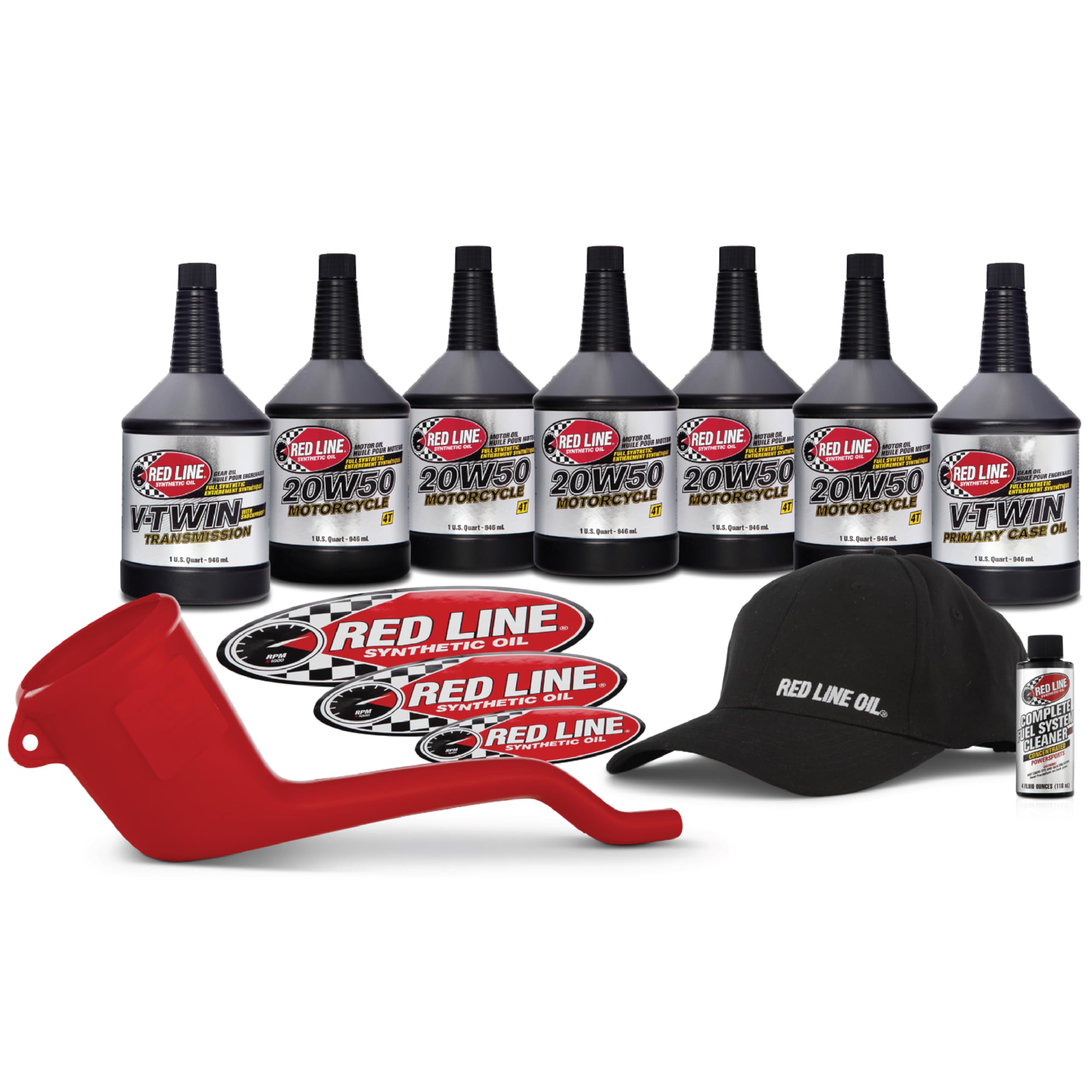 Mua Red Line 90226 20W50 Powersport Motor Oil V-Twin - 1 Powerpack Kit ...