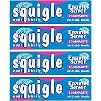 Amazon.com: Squigle Enamel Saver Toothpaste (Canker Sore Prevention ...