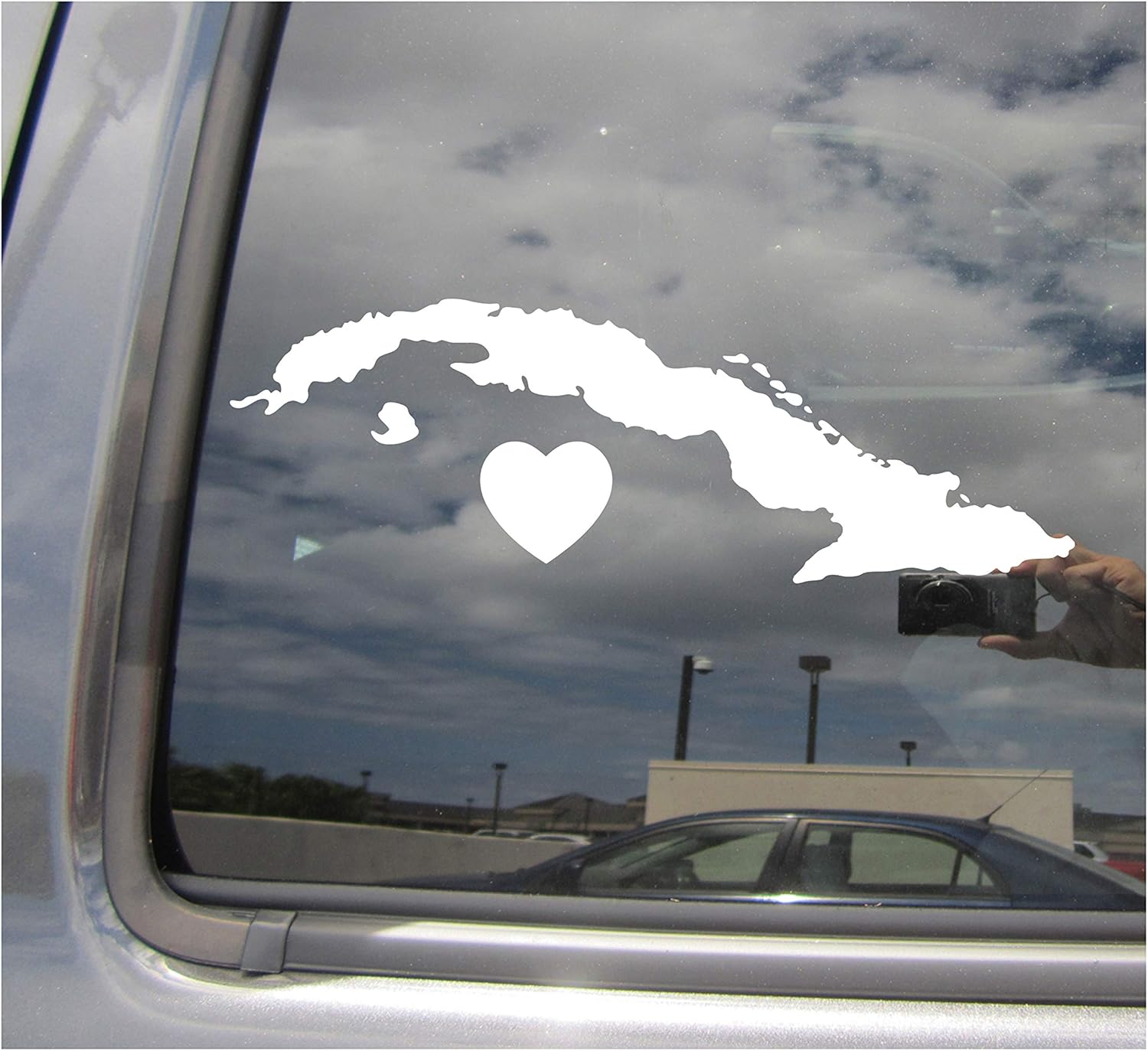 Amazon.com: Right Now Decals Cuba Heart Love Island - Old Havana Cuban ...