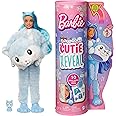 Amazon.com: Barbie Doll, Cutie Reveal Husky Plush Costume Doll with 10 ...