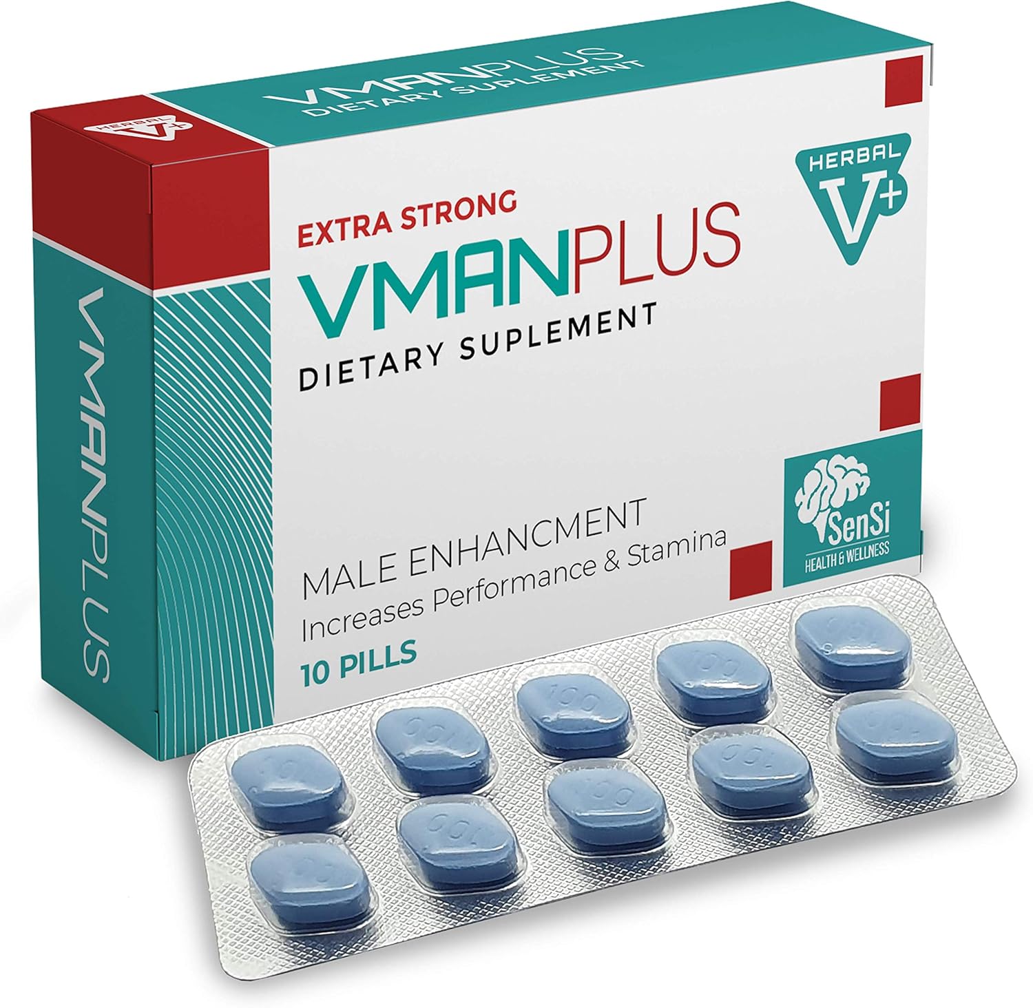 VMAN Plus 1000mg |10 Tablets Immediate Effect, Maximum Duration ...