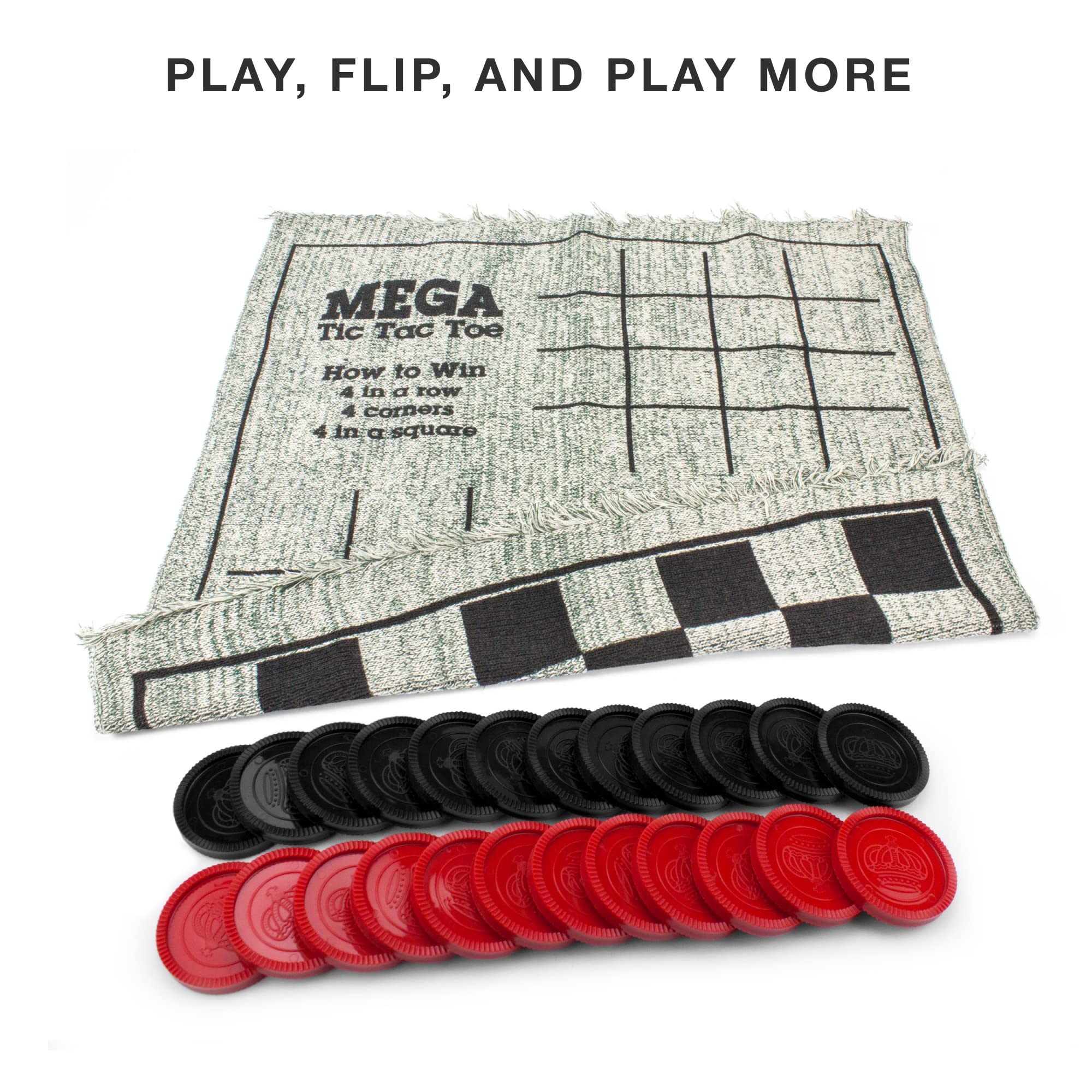 Mua Brybelly Large Checkers Set - Giant Checkers Game for Indoor ...