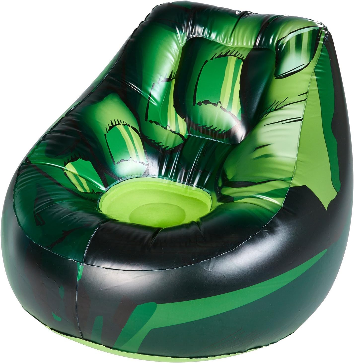 Avengers Hulk Hand Inflatable Chill Chair, Green, 60x78x78 cm: Amazon ...