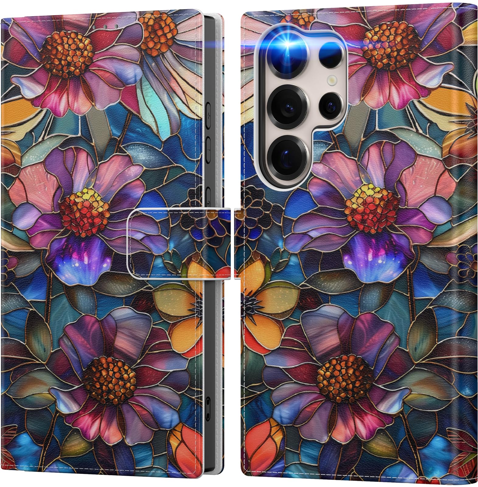 DEENAKIN for Samsung Galaxy S25 Ultra Wallet Case with Card Holder ...