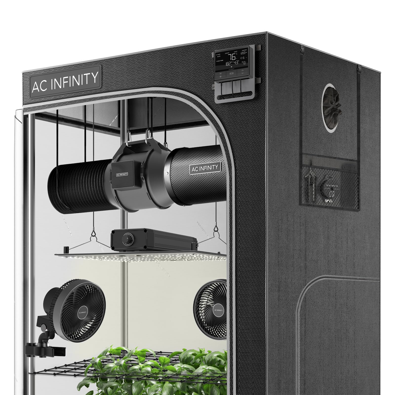 AC Infinity Advance Grow System 4x4, kit de 4 plantas, kit de tienda de ...
