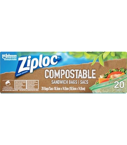 Eco-friendly Food Bags UNNI Compostable Storage Bags - Gallon Size ...