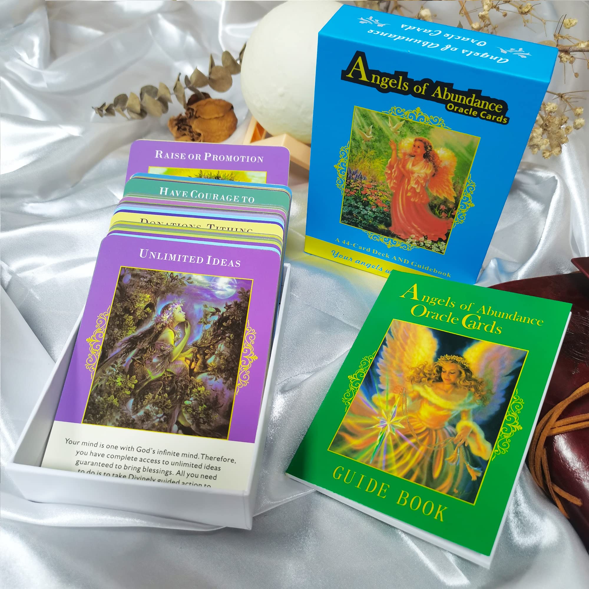 Mua DPEHAKMK Angel Oracle Cards with Guidebook,Abundance Oracle Cards ...