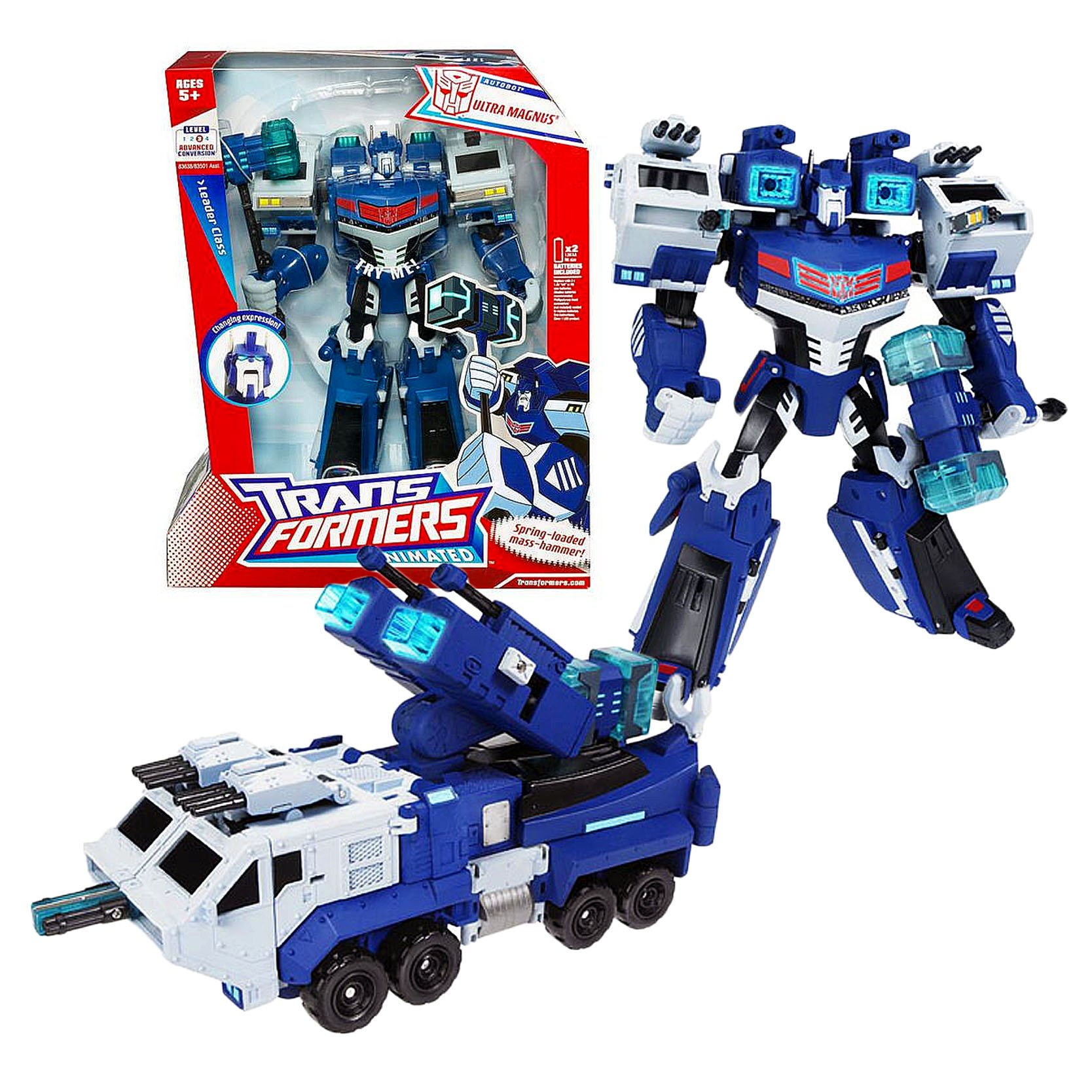 Buy Transformers Animated Series Leader Class 10 Inch Tall Robot Action ...