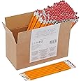 AmazonBasics Pre-sharpened Wood Cased #2 HB Pencils, 150 Pack : Amazon ...