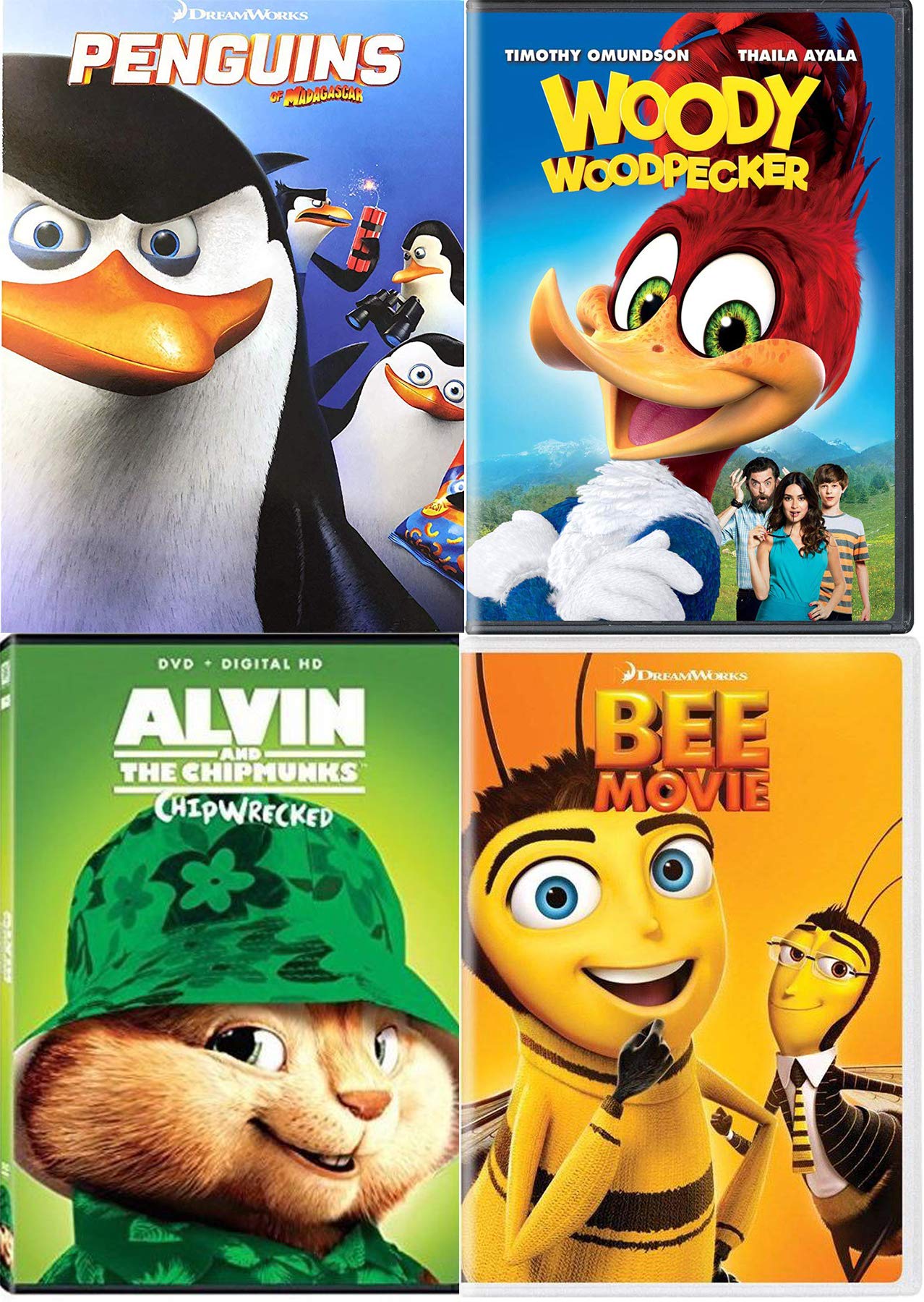 Buy Wisecracking Animal Animated Woody Woodpecker Movie DVD + Bee ...