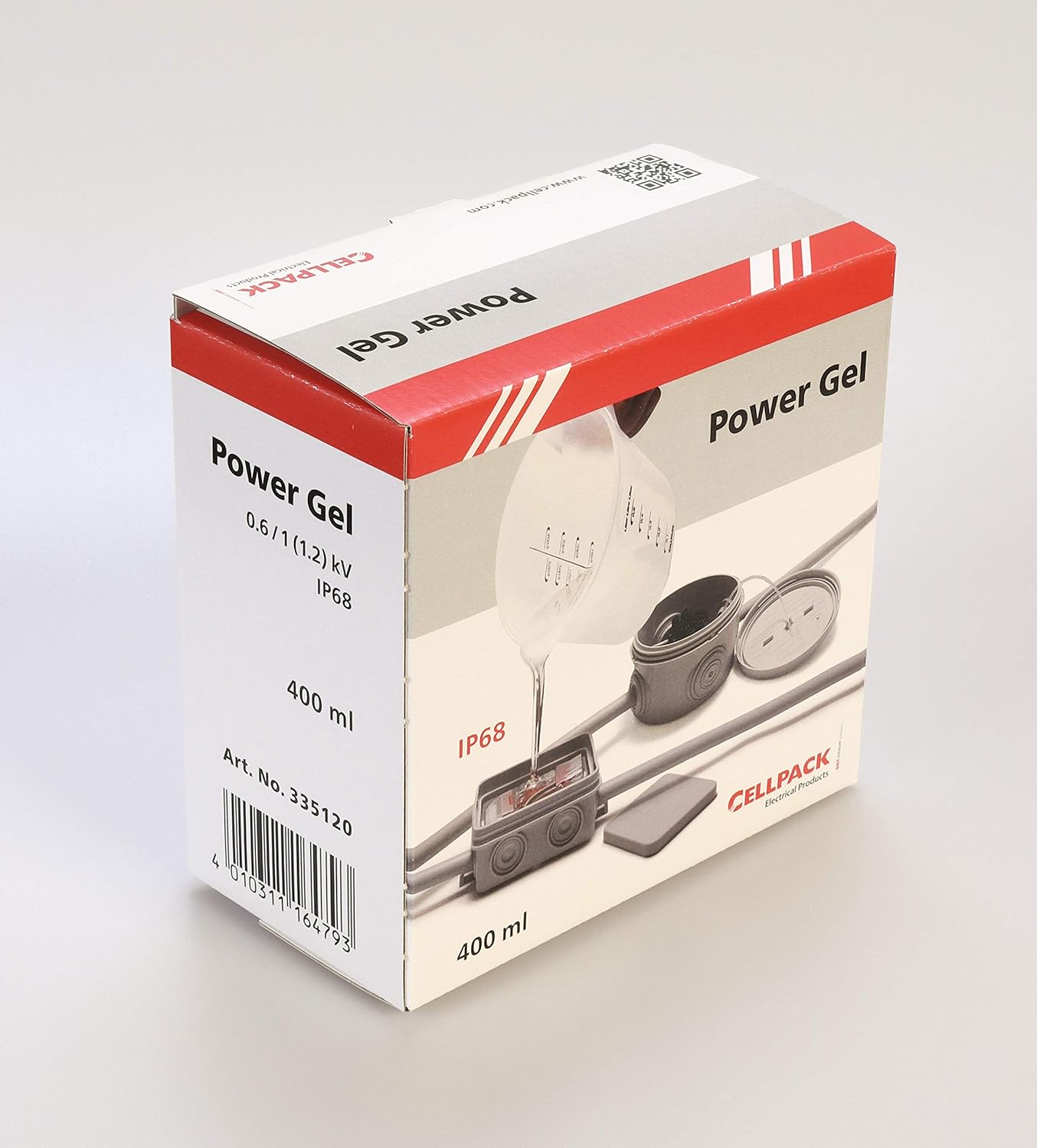400ml Cellpack Power Gel, Two-Component Gell Based On Silicone to Cast ...