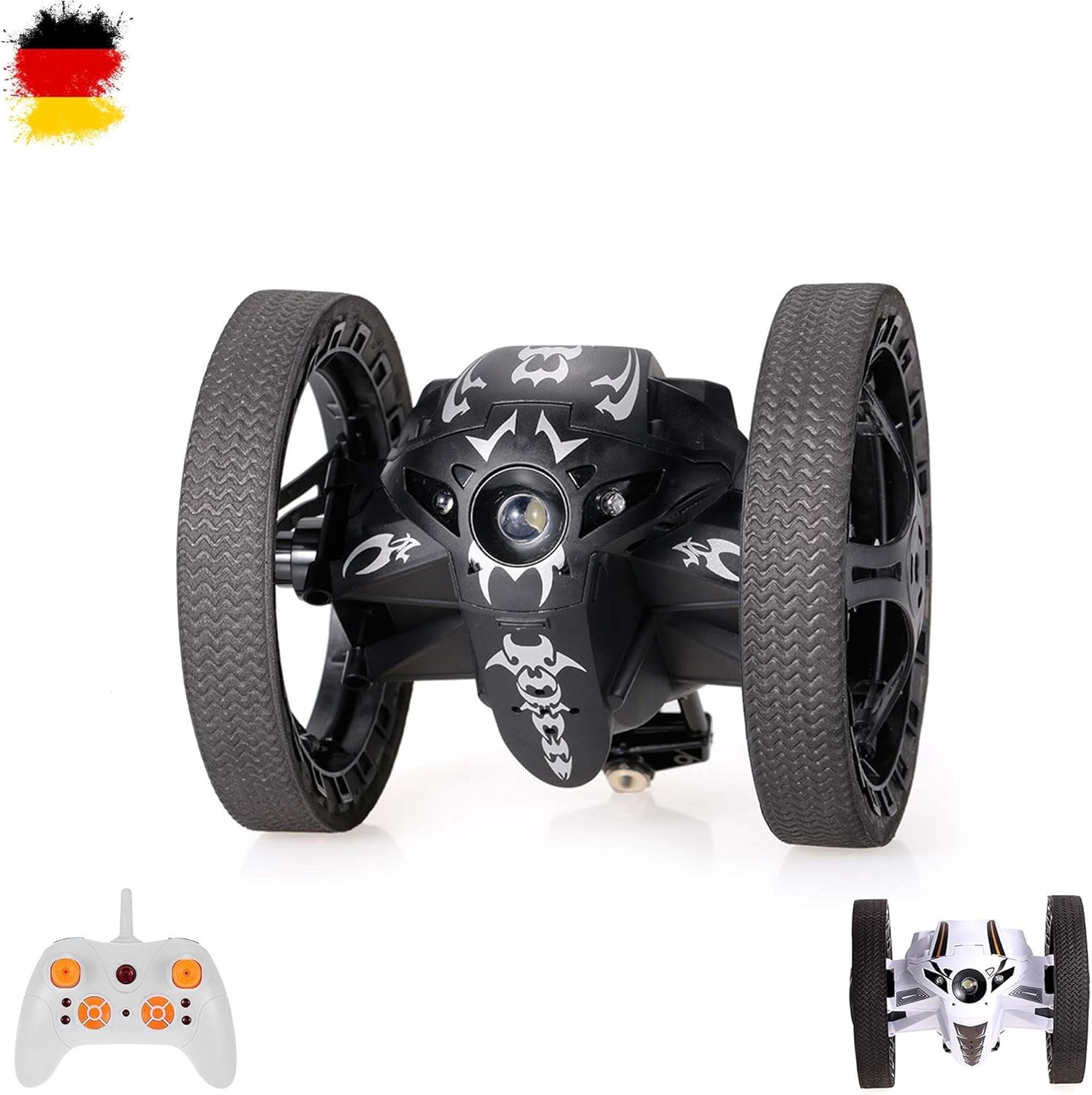 RC remote control droid vehicle, jumping car with fascinating jump ...