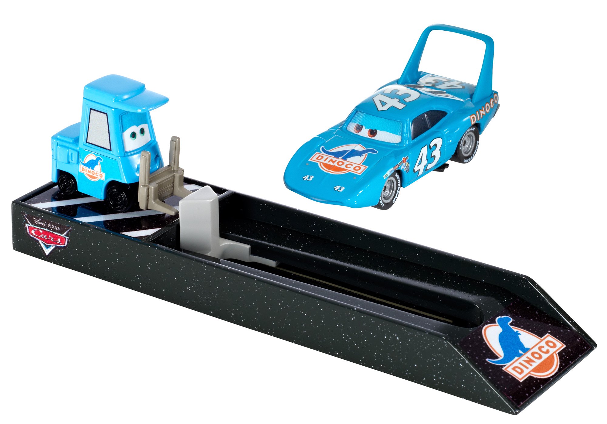 Disney Cars Pit Crew Launchers 43 Dinoco The King Buy Online In UAE