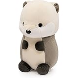 Amazon.com: Bellzi Wolf Stuffed Animal - Soft Cute Gray Wolf Plush Toy ...