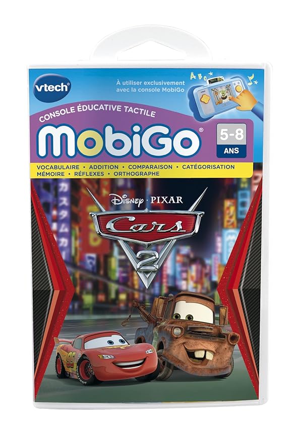 VTech - 251905 - Electronic Educational Game - Mobigo game - Cars 2 ...