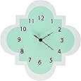 Amazon.com: Trend Lab Wall Clock, Mint Quatrefoil: Baby
