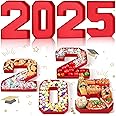 Amazon.com: Mooliwe 4 Pcs 2025 Graduation Charcuterie Number Fillable ...