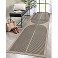 Amazon.com: Lahome Modern Rainbow Hallway Runner Rug, 2x8 Easy Jute ...