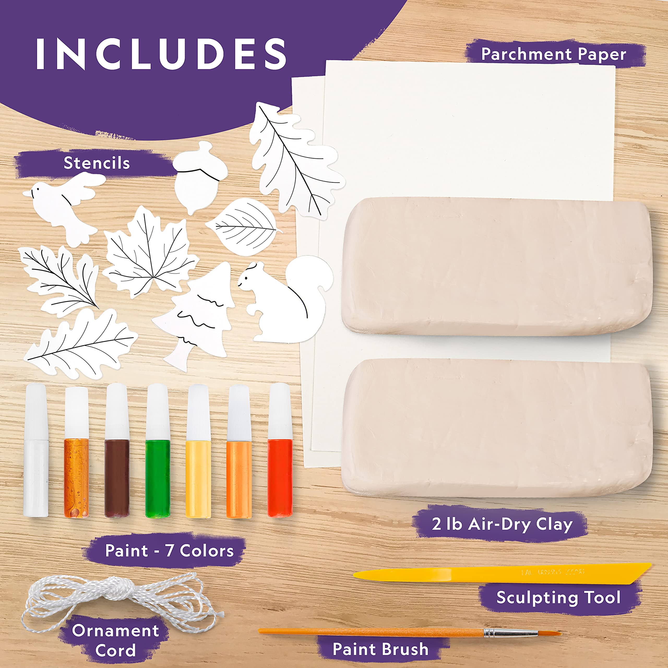 Mua NATIONAL GEOGRAPHIC Modeling Clay Arts & Crafts Kit - Air Dry Clay ...