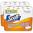 Amazon.com: Scott ComfortPlus Toilet Paper, 36 Mega Rolls, 310 Sheets per Roll, Septic-Safe, 1 ...