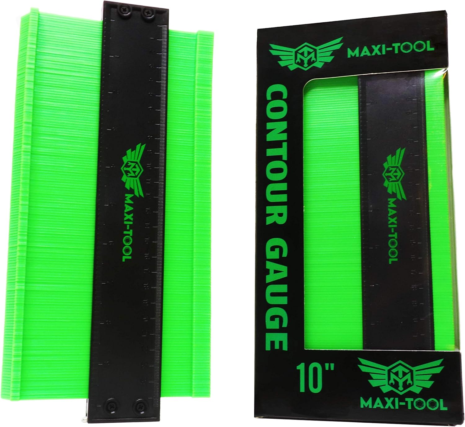 Contour Gauge with Lock – 10 Inch Aluminium Core Profile Gauge with ...