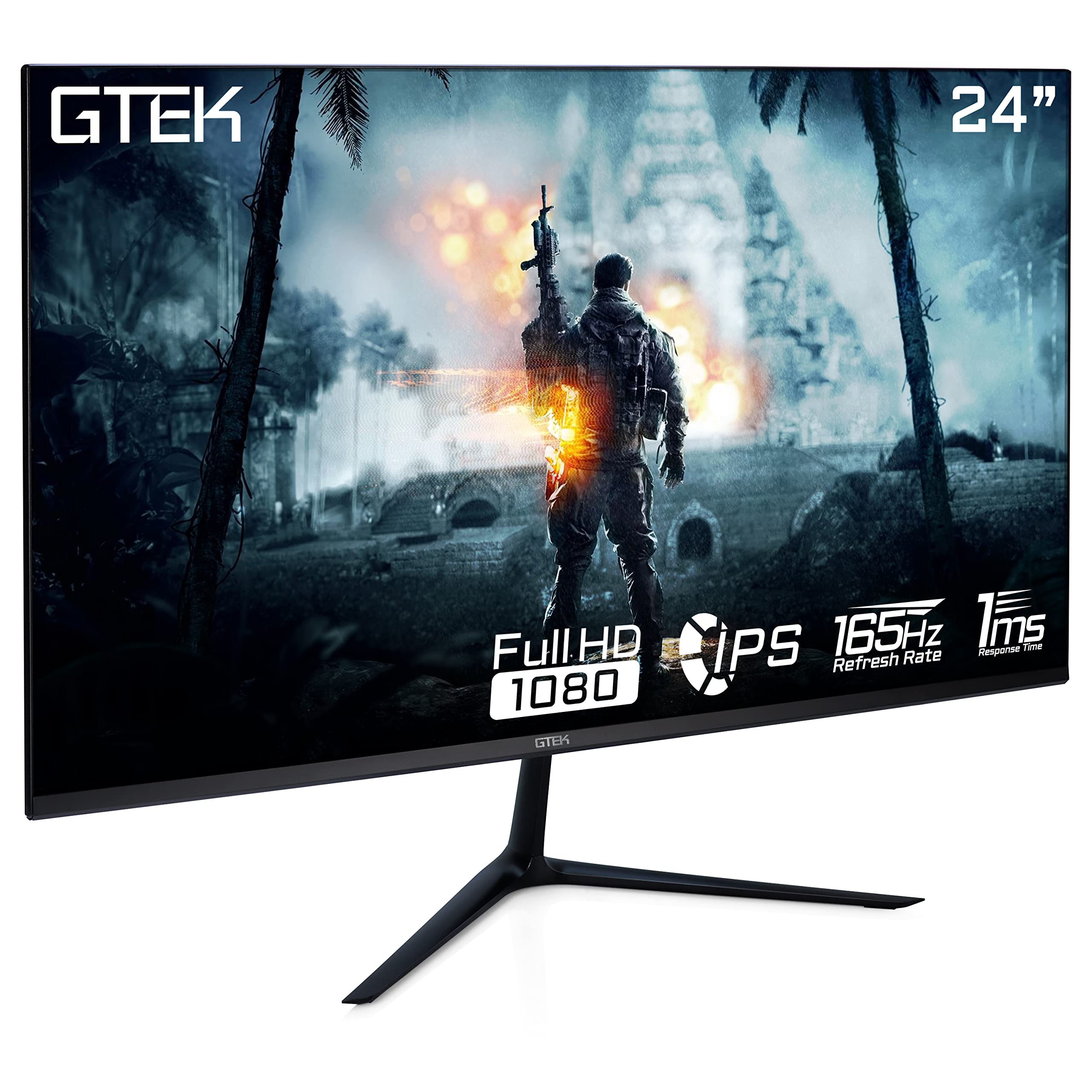 Mua GTek 24 Inch Gaming Monitor IPS, 165Hz Frameless Display Full HD ...