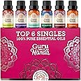 Amazon.com: GuruNanda Essential Oils Set for Diffusers, 100% Pure, Aromatherapy, Massage, Skin ...
