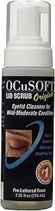 Amazon.com: Ocusoft Lid Scrub Foaming Eyelid Cleanser, 7.25 Fluid Ounce ...