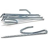Amazon.com: Pleater Hooks with Locks for Regular Traverse Rods, 10 ...