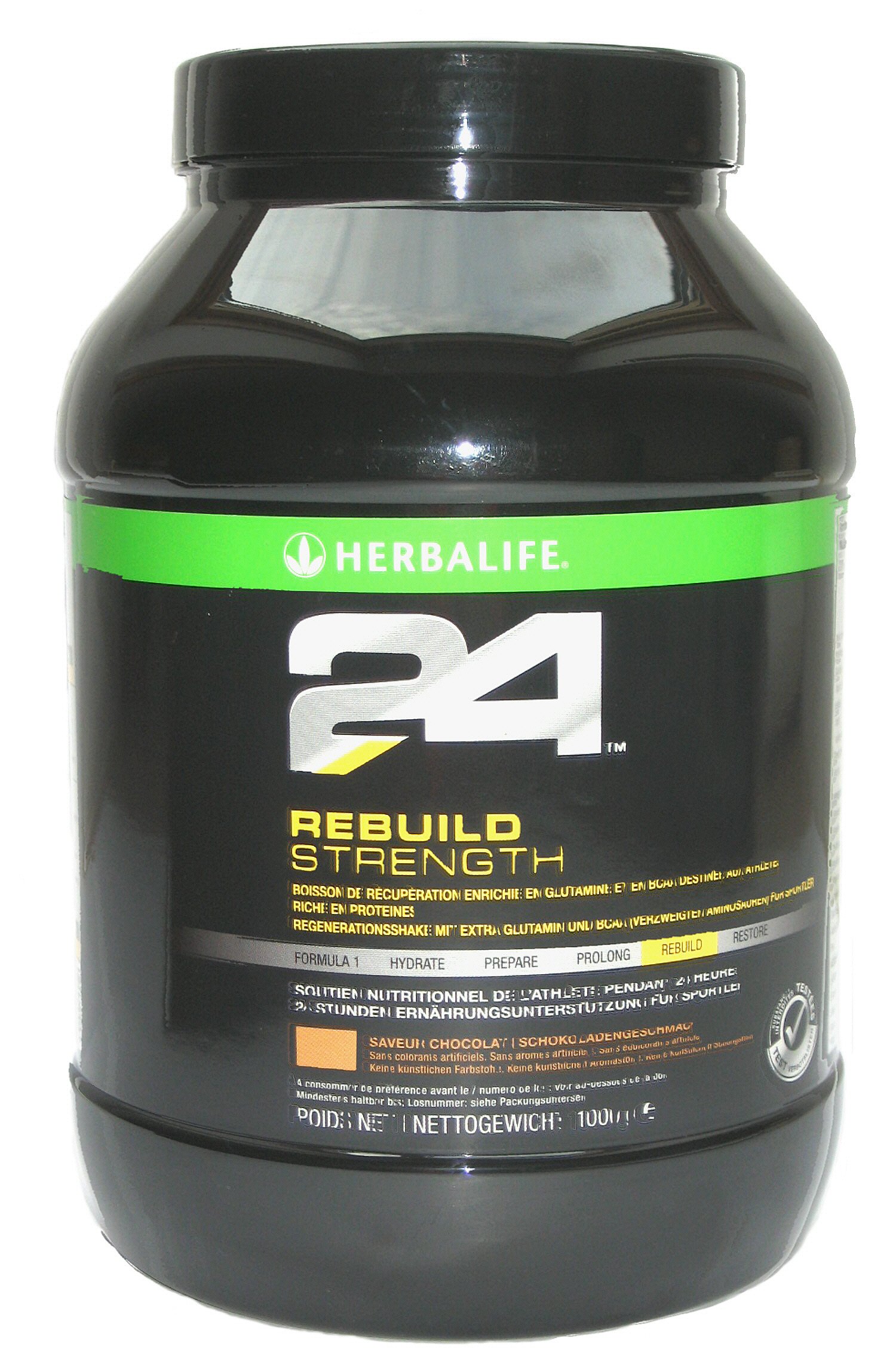 Herbalife 24 Rebuild Strength (Chocolate 35.6oz Canister) in Kuwait ...