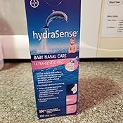 hydraSense Ultra-Gentle Mist Nasal Spray, Baby Nasal Care, 100% Natural ...