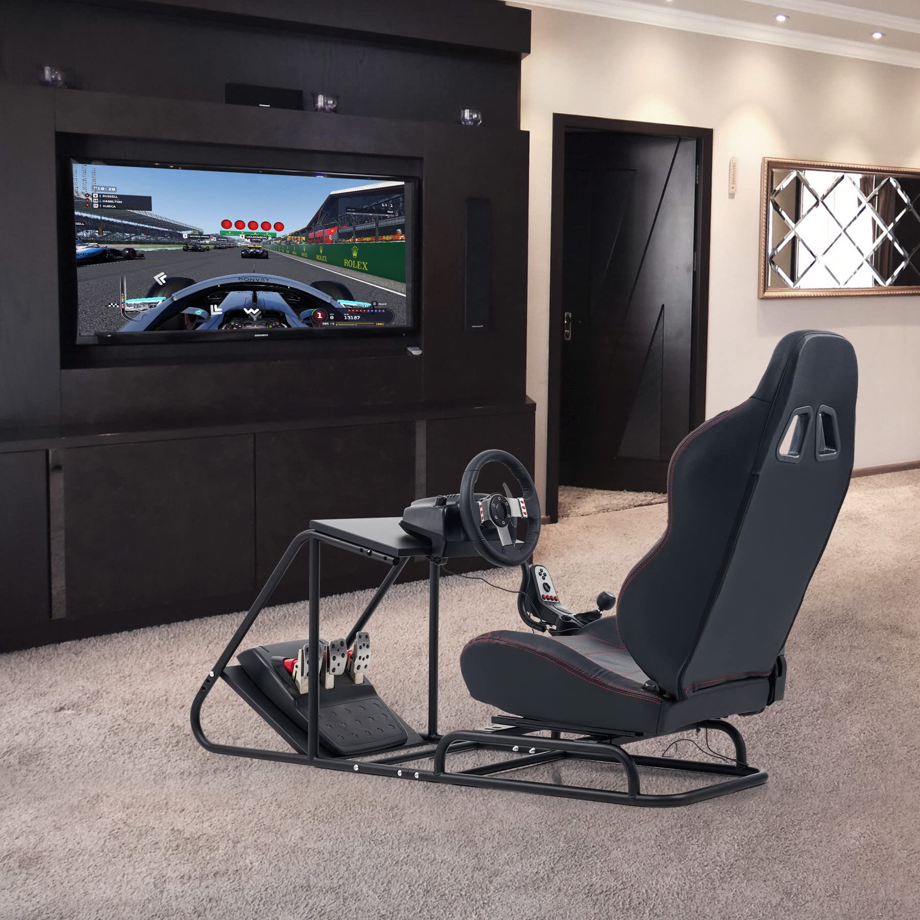 Mua CO-Z Rennsimulator Raceseat Rennsimulations-Sitz LenkradstÃ¤nder ...