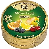 Amazon.com: Cavendish & Harvey | Mixed Fruit Hard Candy Drops | 34 ...