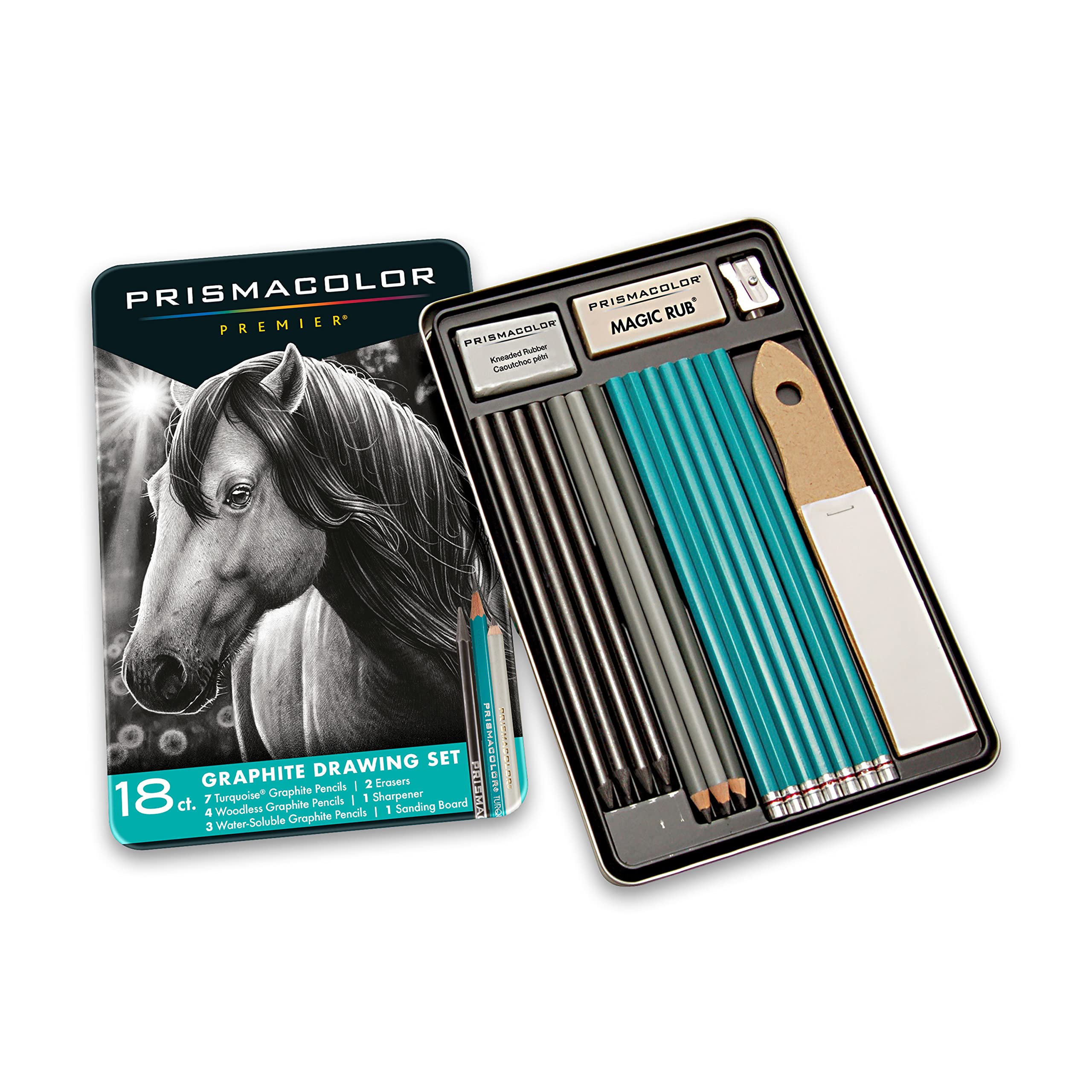Mua Premier Graphite Drawing Pencils With Erasers & Sharpeners, Adult ...