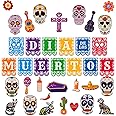 Amazon.com: WhatSign Day of The Dead Decorations Halloween Cutouts ...