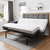 Amazon.com: LostCat Ergonomic King Size Adjustable Bed Frame ...