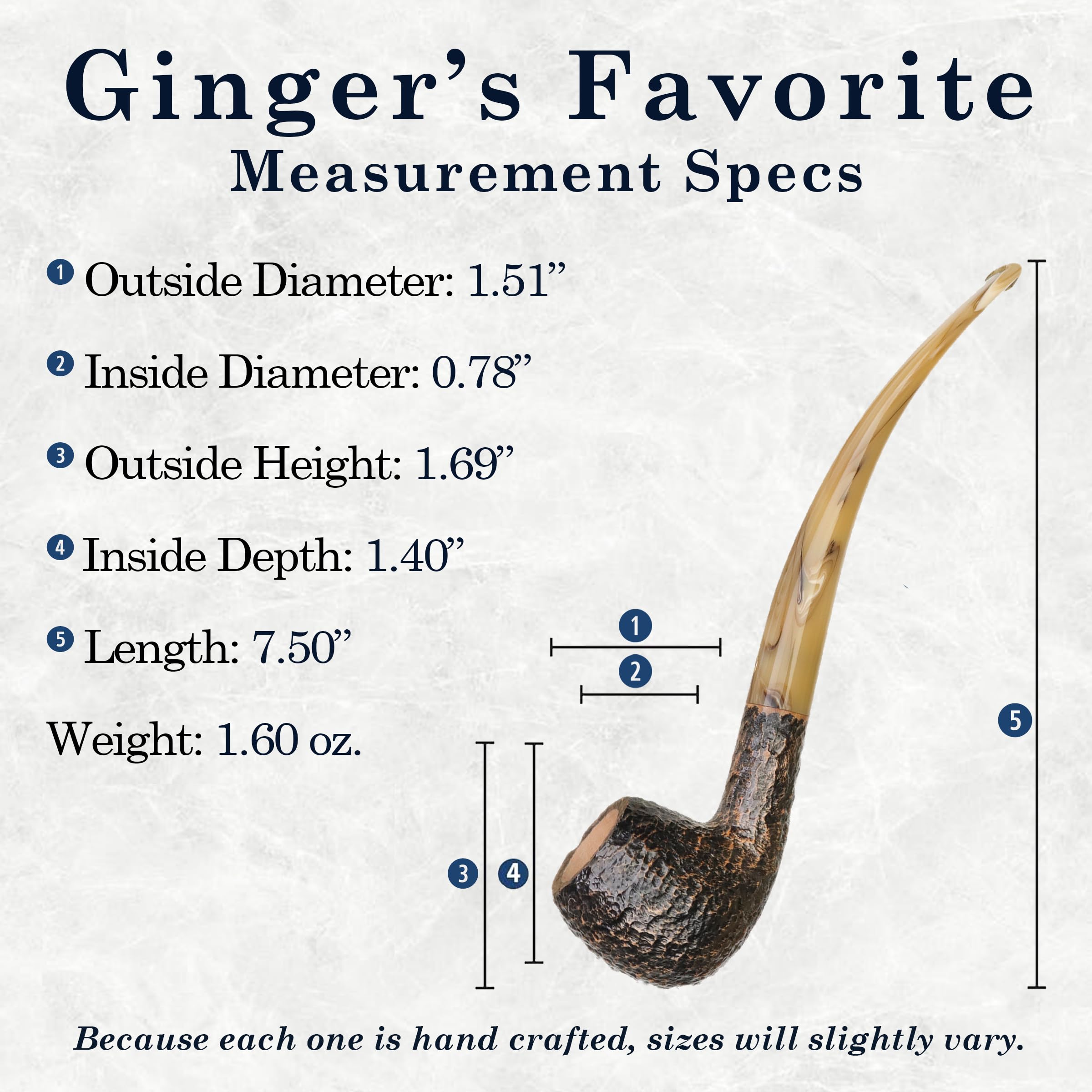 Mua Savinelli Ginger’s Series, Classy Italian Briar Wood Pipe ...