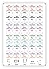 75 Personalized Waterproof Name Labels. Press and Stick Multi use ...