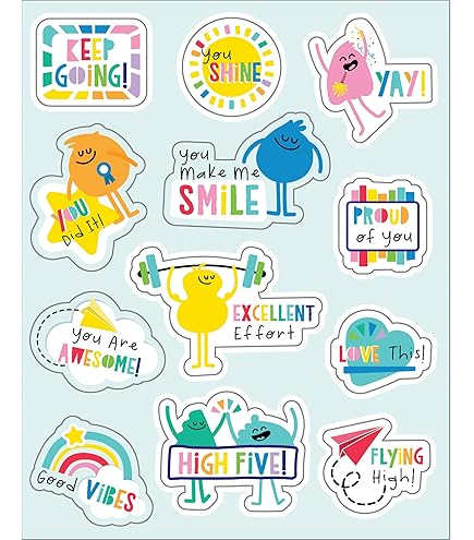 Cross Stickers Carson Dellosa Education Motivational Stickers We Stick ...