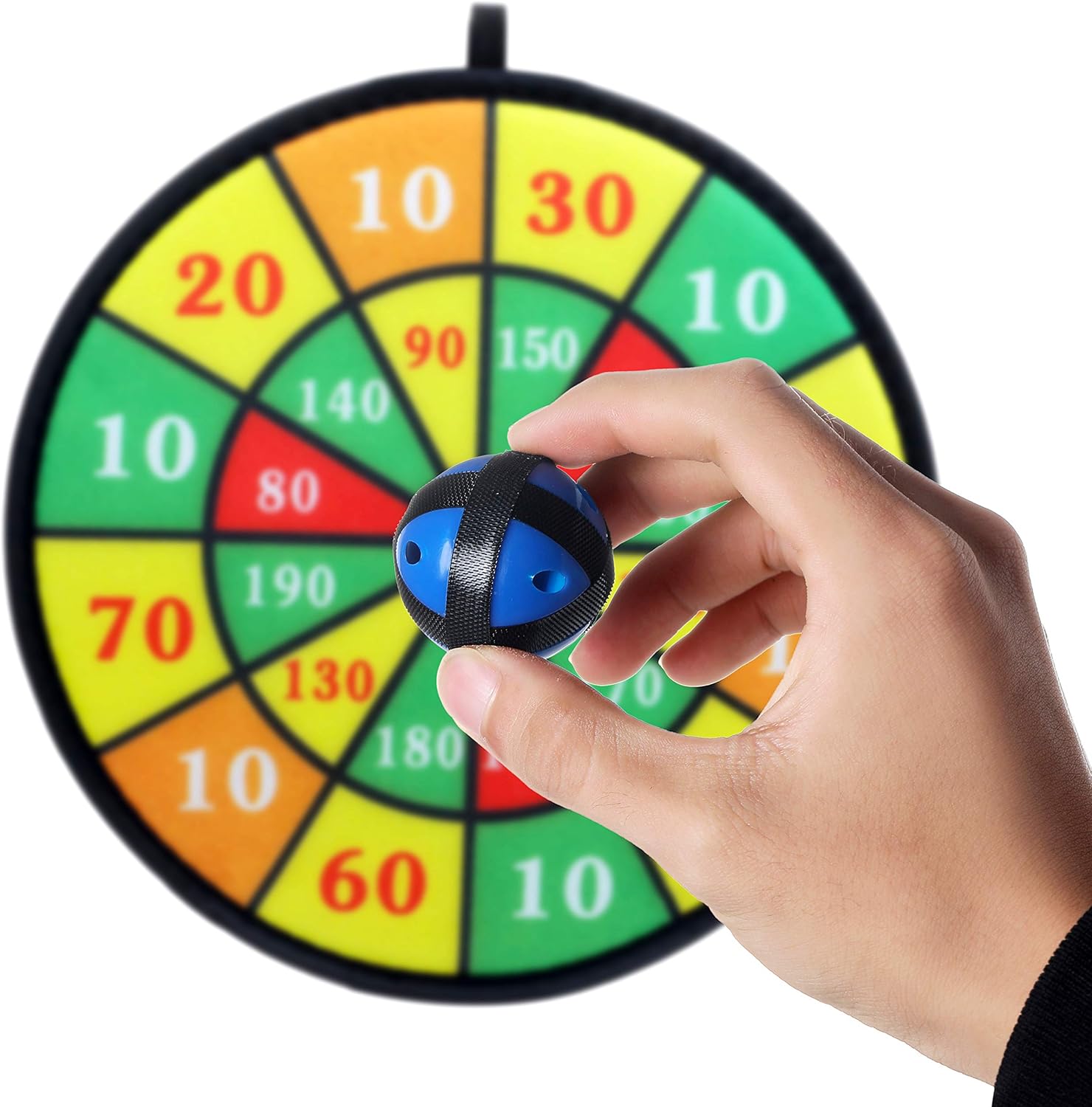 Fabric Dart Board Game with Balls Using Hook and Loop System | Classic ...