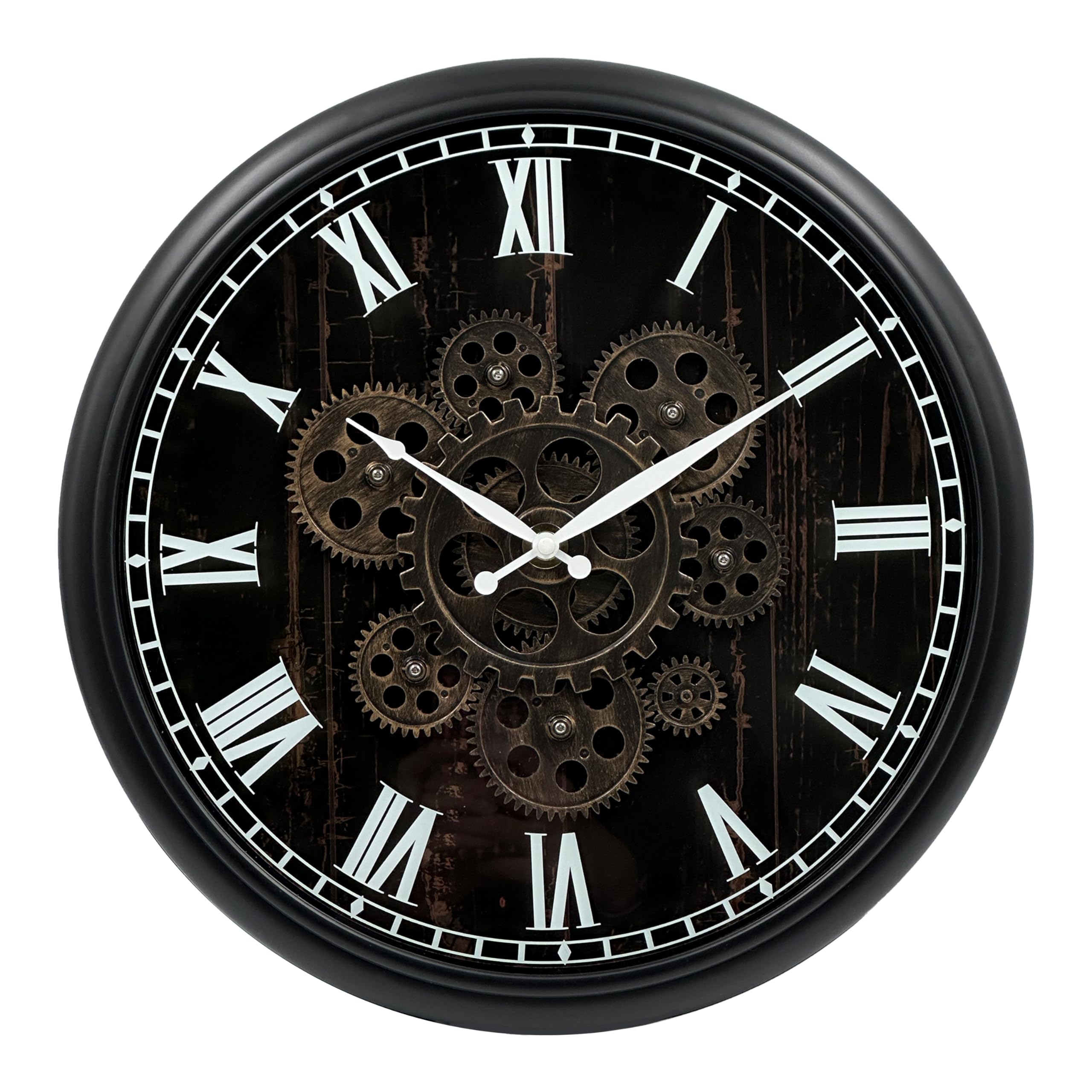 Mua 15 Inch Gear Clock With Real Moving Gears, Steampunk Clock ...