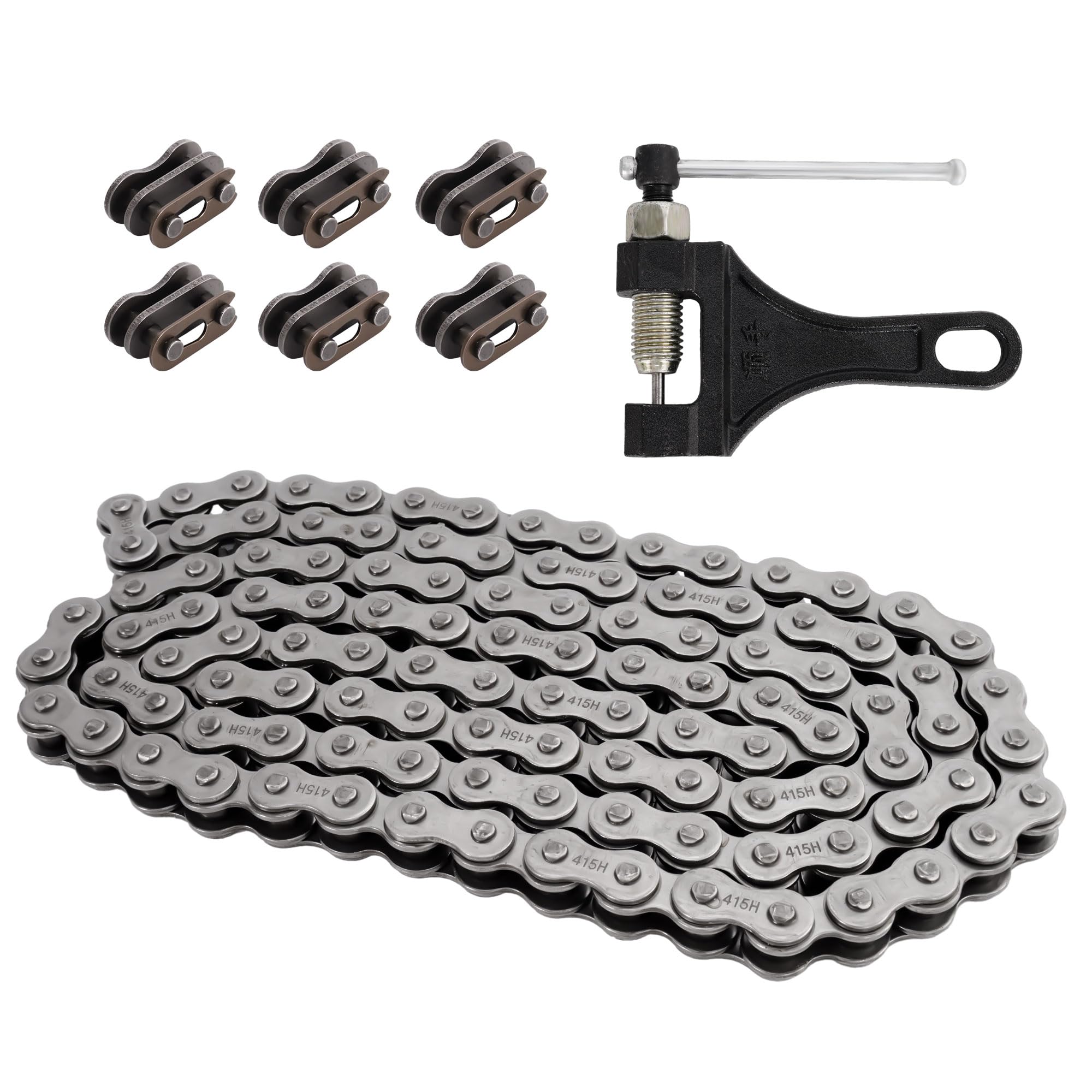 Mua RUTU 415 Motorcycle Chain 110 Links with Chain Breaker for 49cc ...