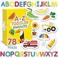 Amazon.com: Curious Columbus Magnetic Objects and Letters. Set of 78 ...
