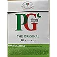 Amazon.com : PG Tips Premium Black Tea, Pyramid Bags, 80 ct : Black Teas : Grocery & Gourmet Food