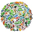 Amazon.com: 100 Pack Garbage Truck Stickers, Garbage Truck Party Favors ...