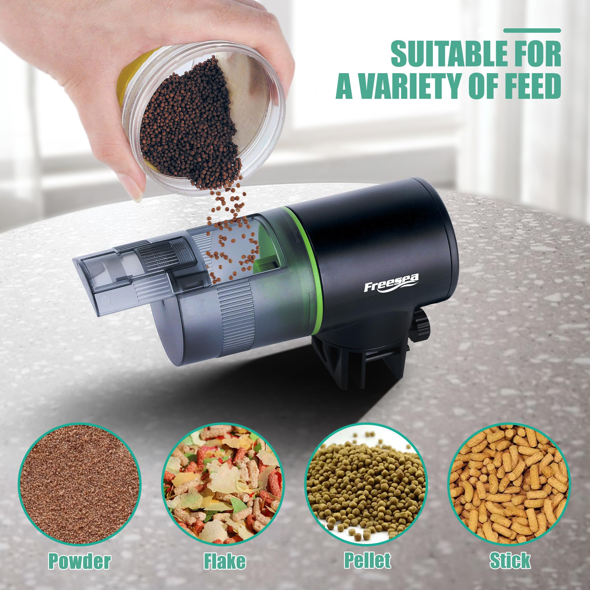 Mua Aquarium Automatic Fish Feeder: Rechargeable Auto Fish Food ...