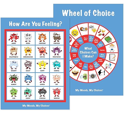 My Moods, My Choices How are You Feeling” and “Wheel of Choice” Monster ...