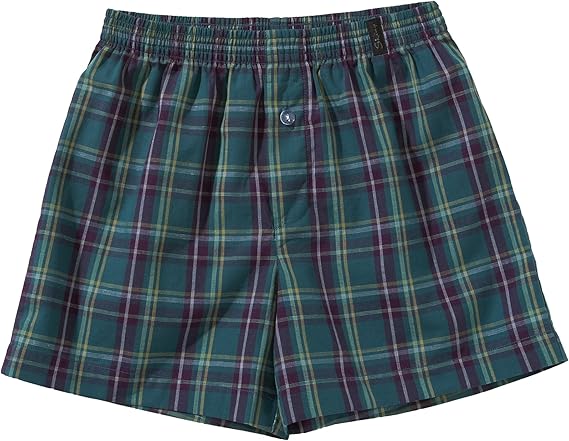 Skiny - Caleçon - Garçon - Multicolore (DRILL CHECK 2738 ) - FR : 9 ans ...