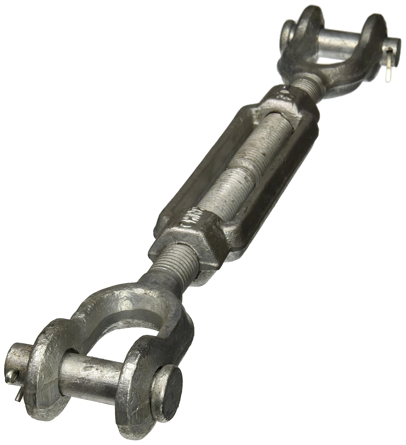 Indusco 93900421 Hot Dipped Drop Forged Galvanized Steel Jaw and Jaw ...