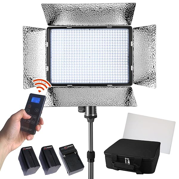 Photo Doctor LED Video Lighting - Dimmable Bi Color Continuous Studio ...